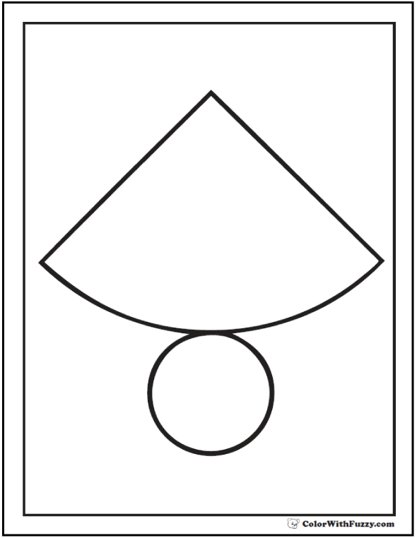 80 Shape Coloring Pages Digital PDF Squares Circles Triangles