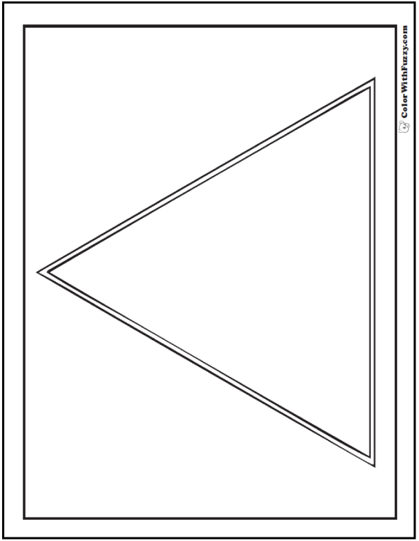Shape Coloring Pages: Customize And Print