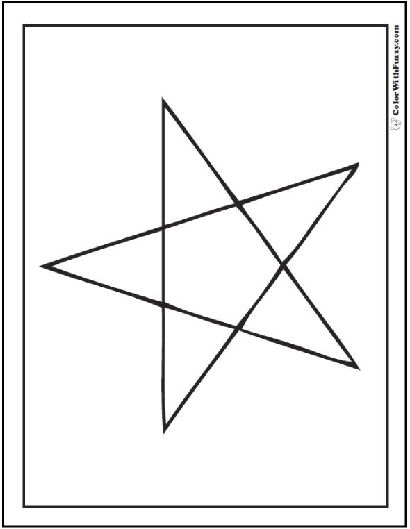 60 Star Coloring Pages Customize And Print PDF