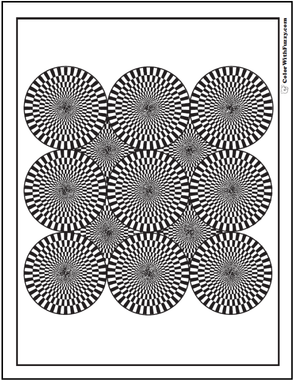 70+ Geometric Coloring Pages To Print And Customize